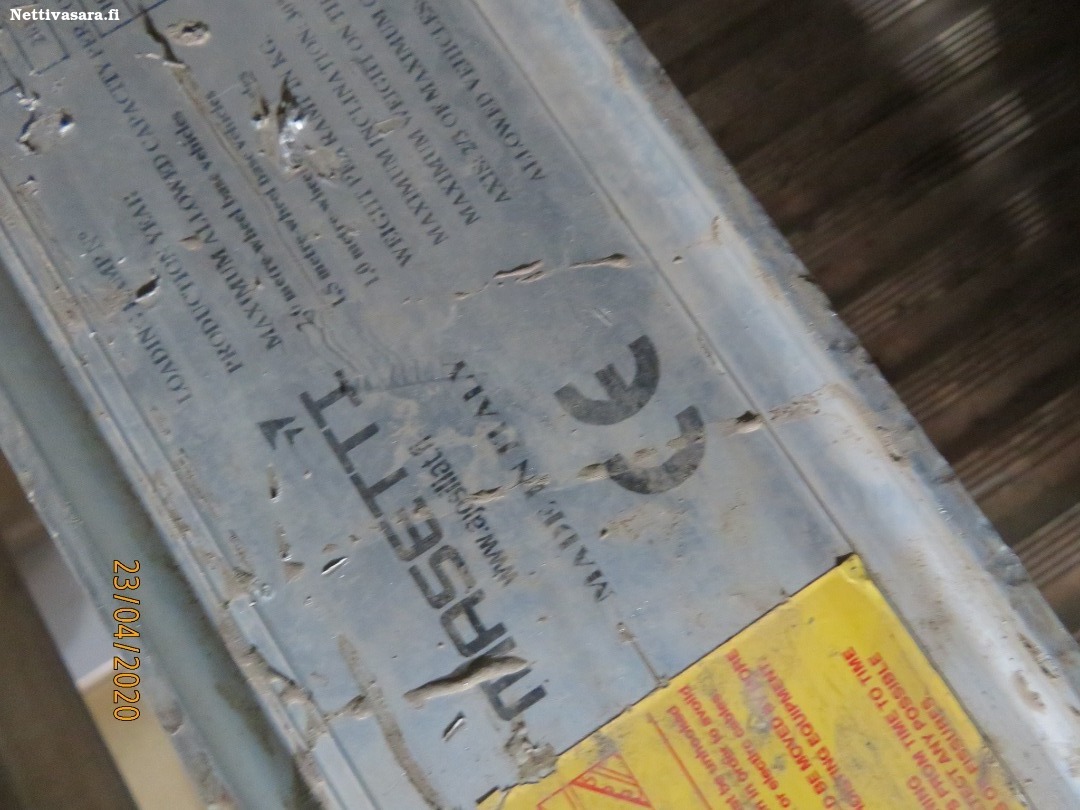 Nettivasara - Huutokauppa, Konkurssihuutokauppaa & Realisointia - Alumiiniset ajorampit Masetti ...