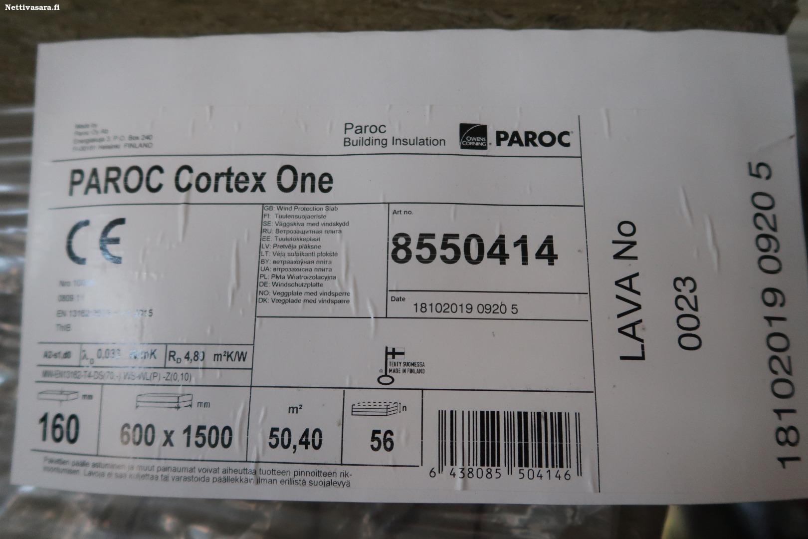 Nettivasara - Huutokauppa, Konkurssihuutokauppaa & Realisointia - Paroc ...