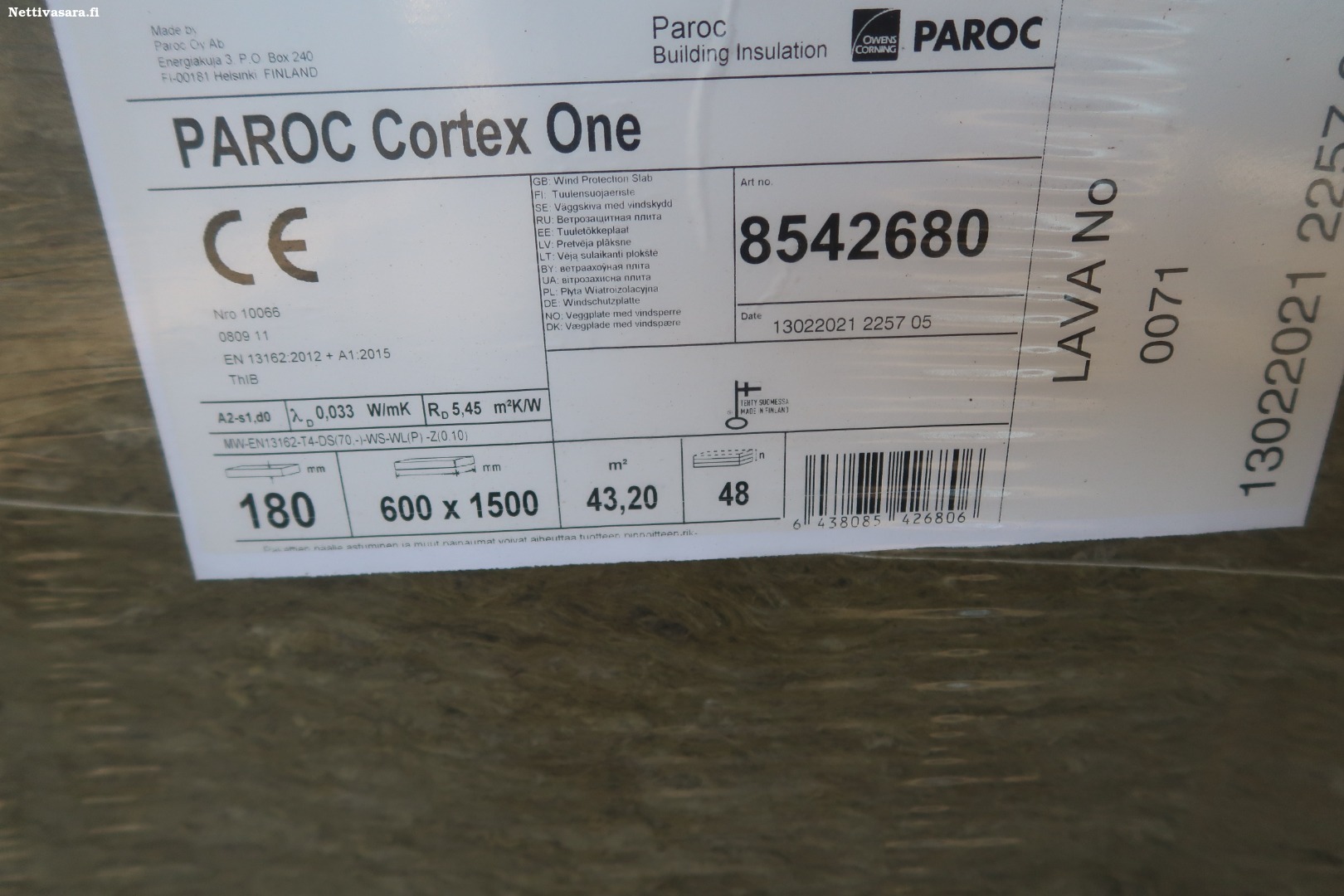 Nettivasara - Huutokauppa, Konkurssihuutokauppaa & Realisointia - Paroc ...