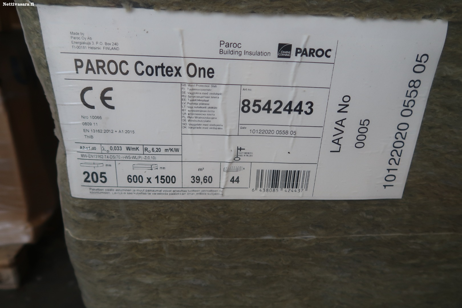 Nettivasara - Huutokauppa, Konkurssihuutokauppaa & Realisointia - Paroc ...