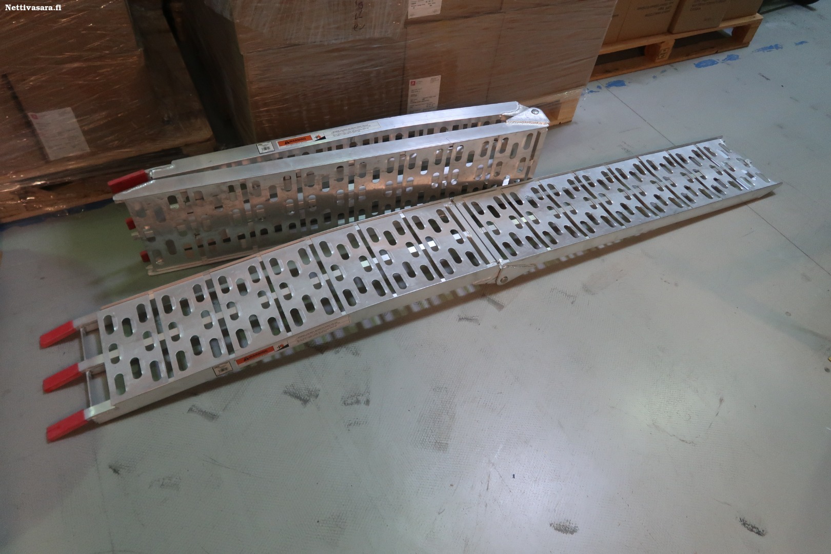 Nettivasara - Huutokauppa, Konkurssihuutokauppaa & Realisointia - Alumiiniset ajosillat 1pr (130)