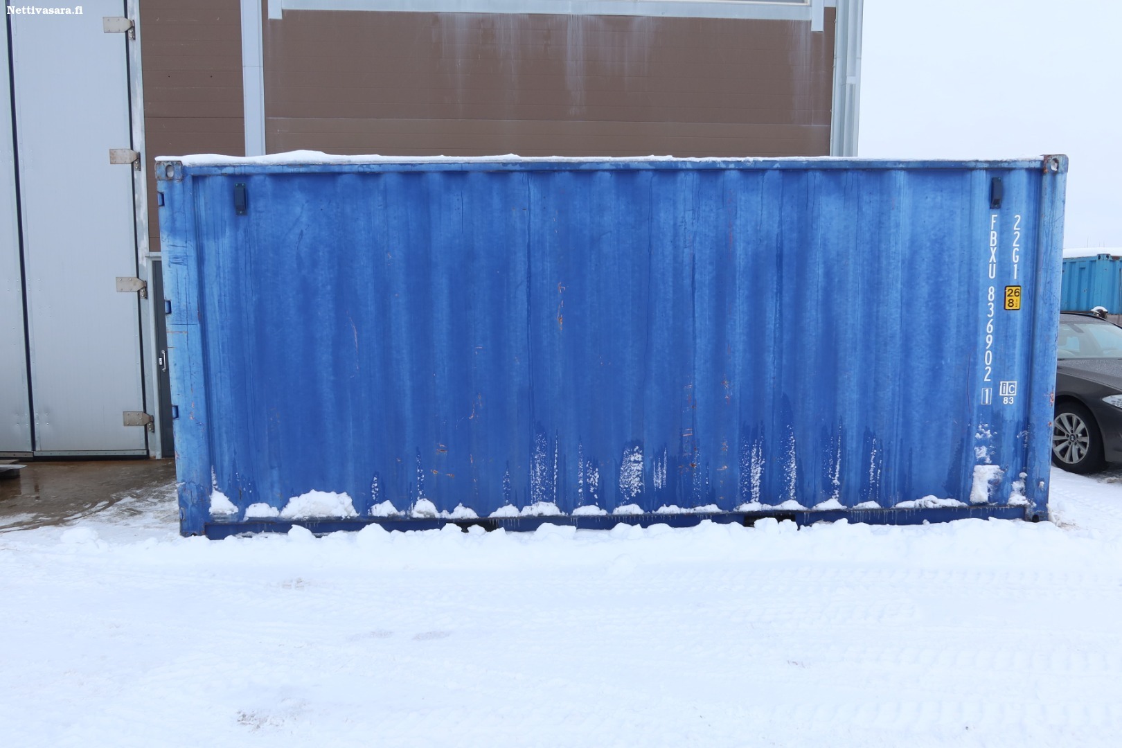 Nettivasara - Huutokauppa, Konkurssihuutokauppaa & Realisointia - Merikontti 6m sisältöineen (183)