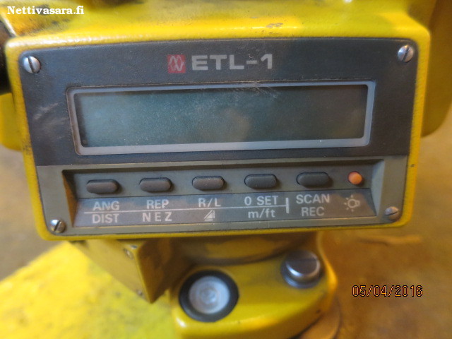 Nettivasara - Huutokauppa, Konkurssihuutokauppaa & Realisointia - Teodoliitti Topcon ETL-1 ...