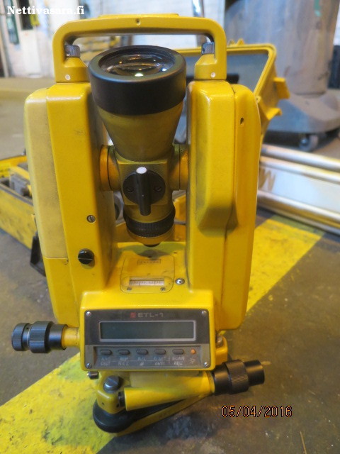 Nettivasara - Huutokauppa, Konkurssihuutokauppaa & Realisointia - Teodoliitti Topcon ETL-1 ...