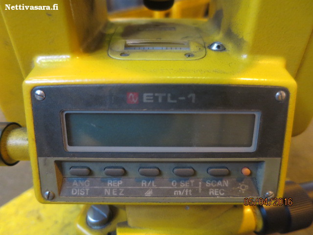 Nettivasara - Huutokauppa, Konkurssihuutokauppaa & Realisointia - Teodoliitti Topcon ETL-1 ...
