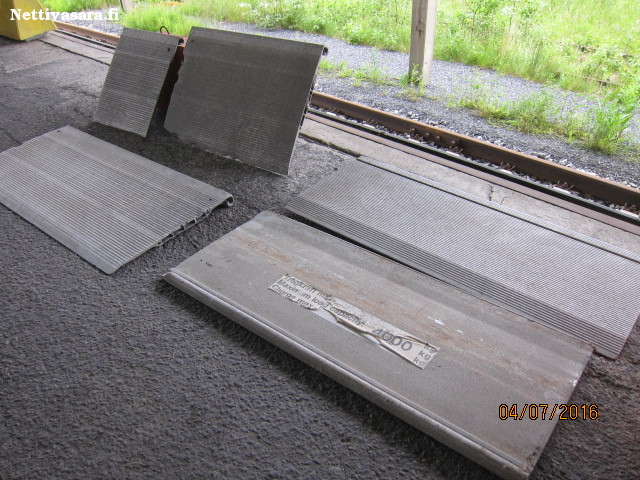 Nettivasara - Huutokauppa, Konkurssihuutokauppaa & Realisointia - Alumiiniset ajorampit 5kpl